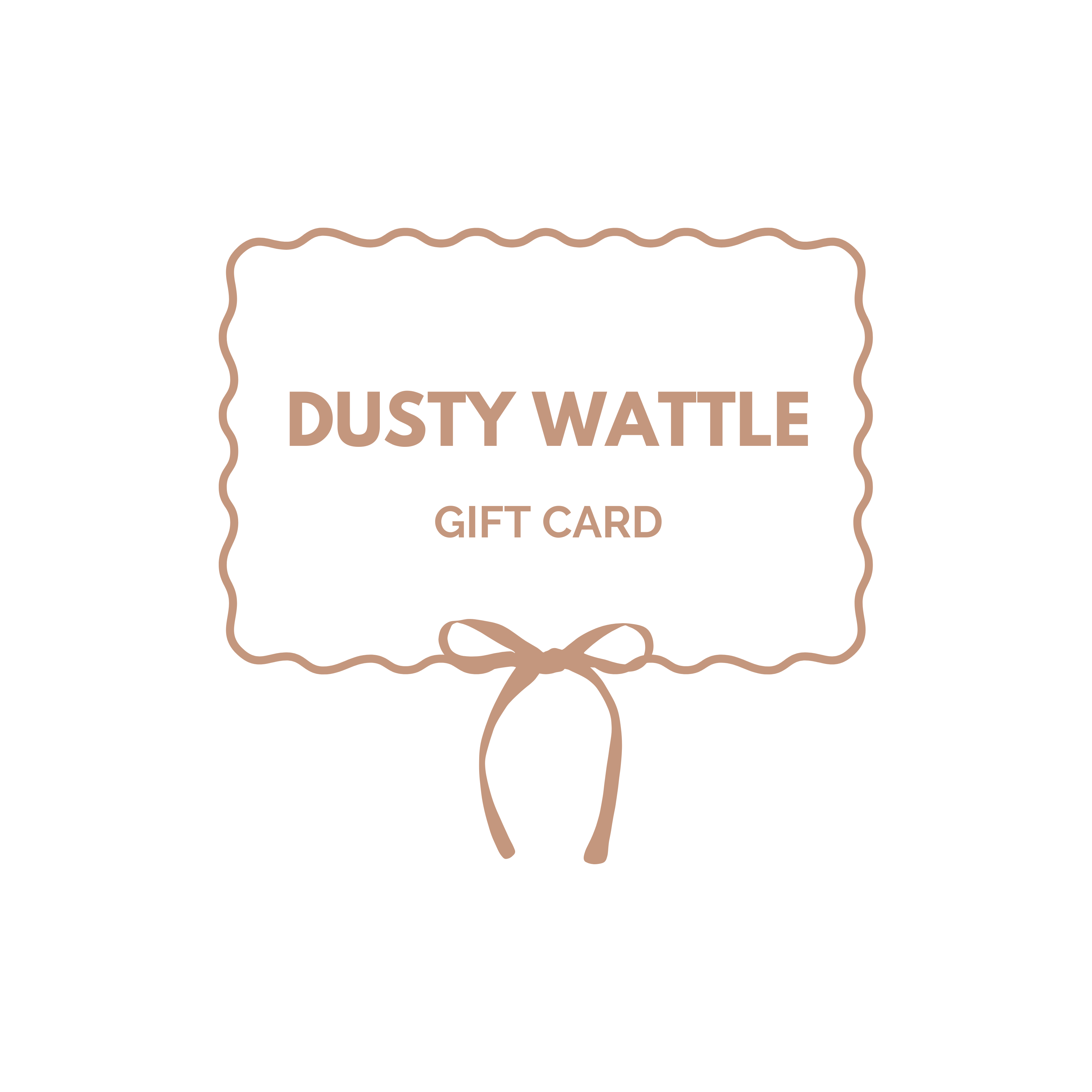 Dusty Wattle Gift Card – DUSTY WATTLE